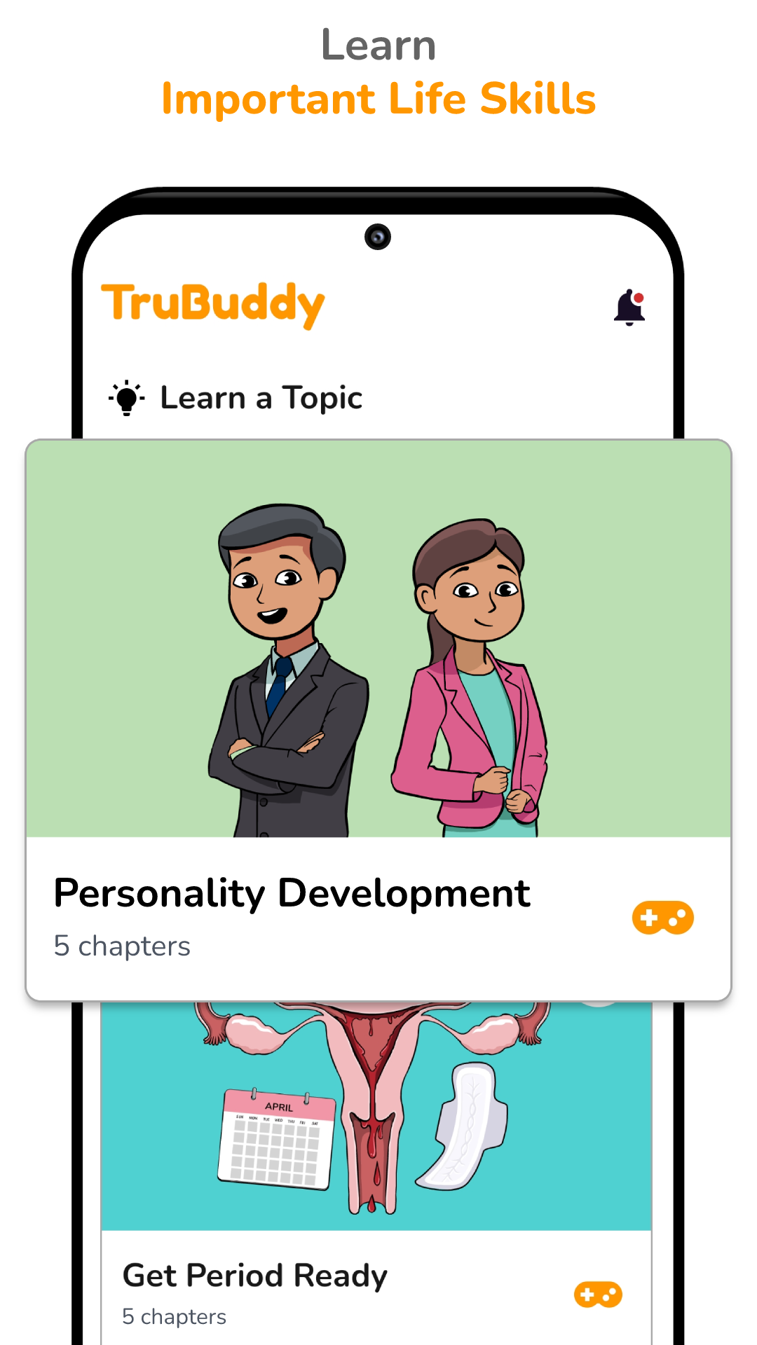 TruBuddy: Play and learn important lifeskills